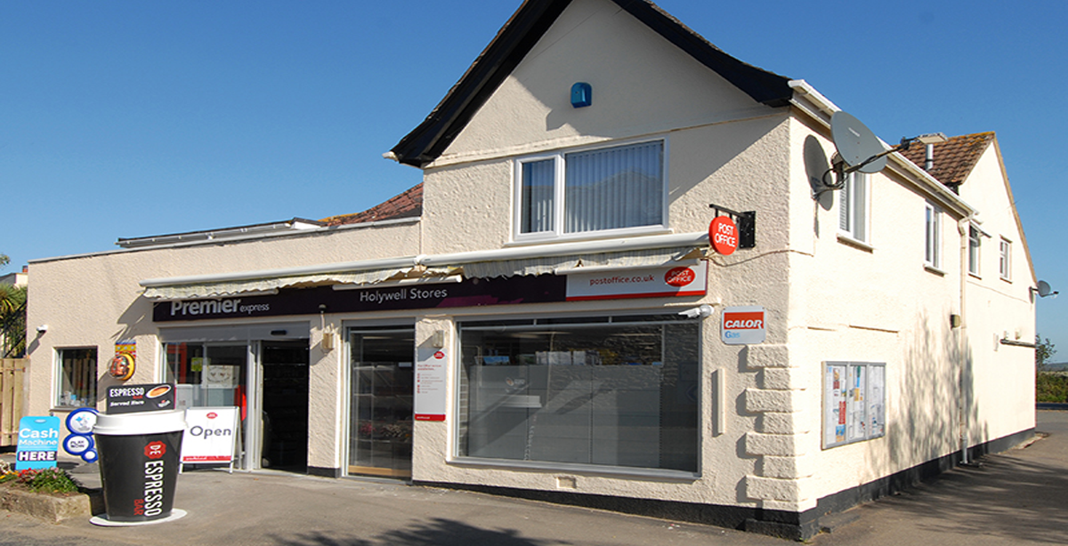 Holywell Stores, St Annes Chapel, Bigbury, Devon, England