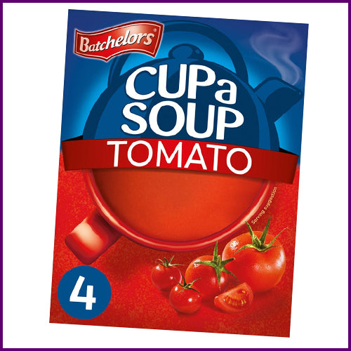 Batchelors Cup a Soup Tomato 4 Sachets – Holywell Stores